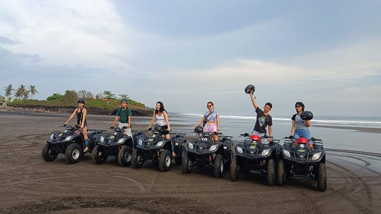 Sunset ATV Tour Bali - Ride ATV on The Beach - The Bali Package
